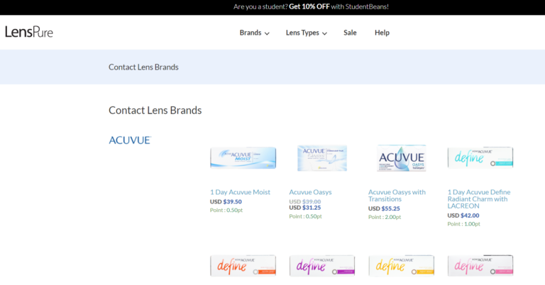 アメリカでコンタクトレンズを購入する方法（オンラインや処方箋なしで買えるか？）